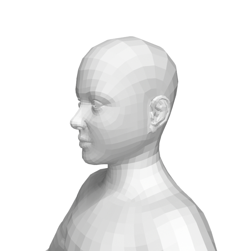 3d boy base body