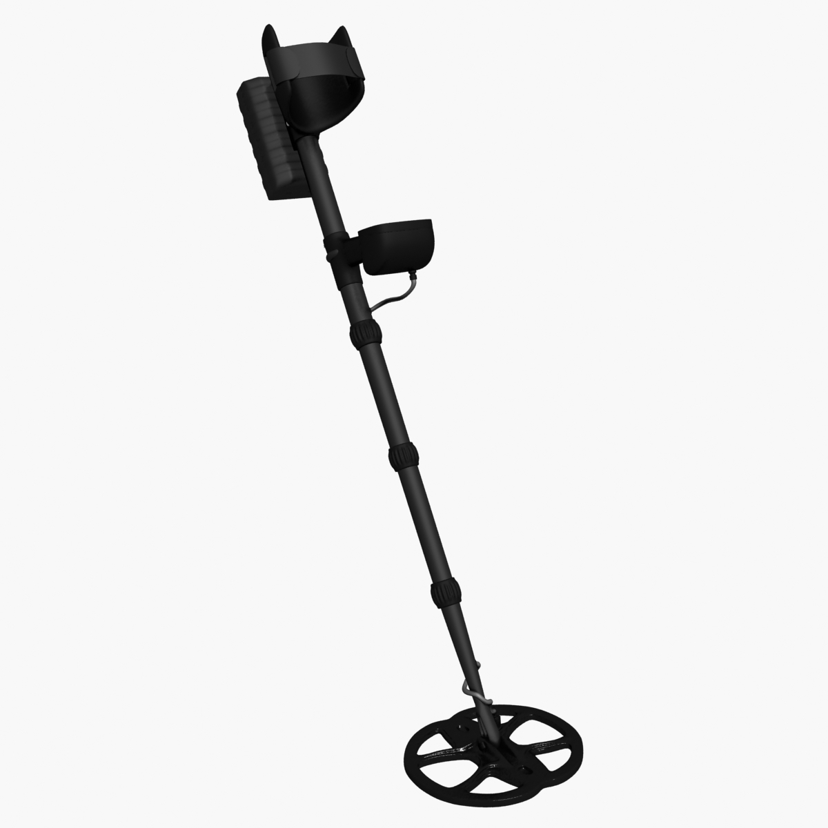 metal detector 3d max