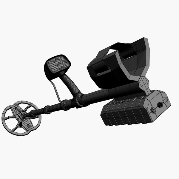 metal detector 3d max