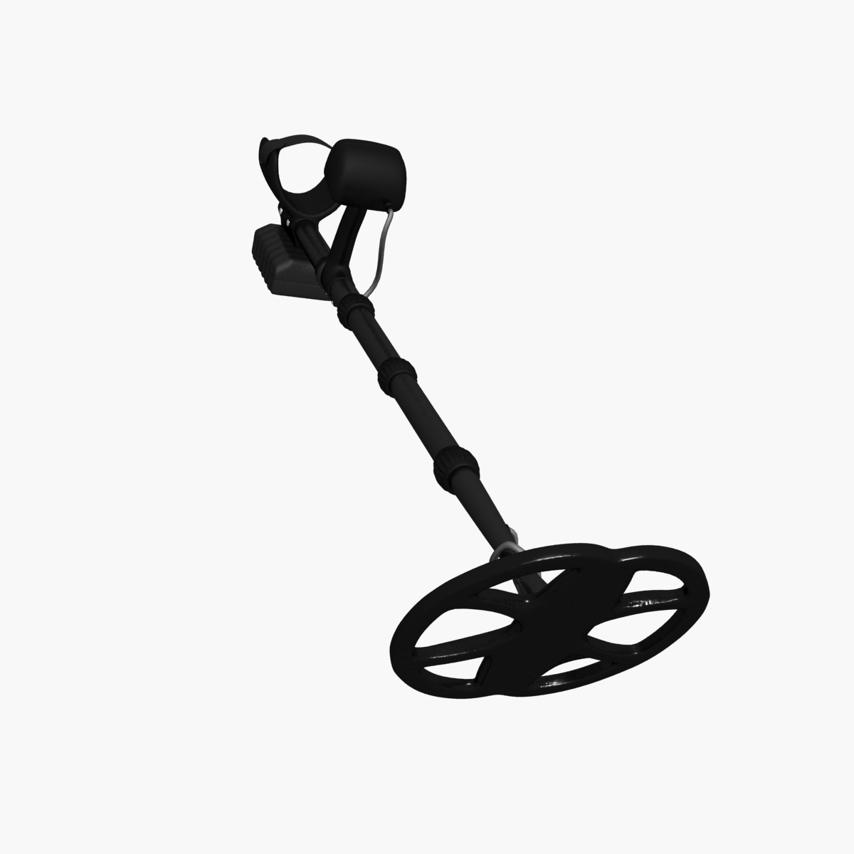 metal detector 3d max