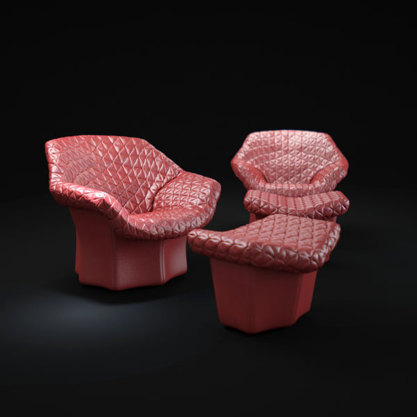 modelo 3d Sillón juliano - TurboSquid 910910