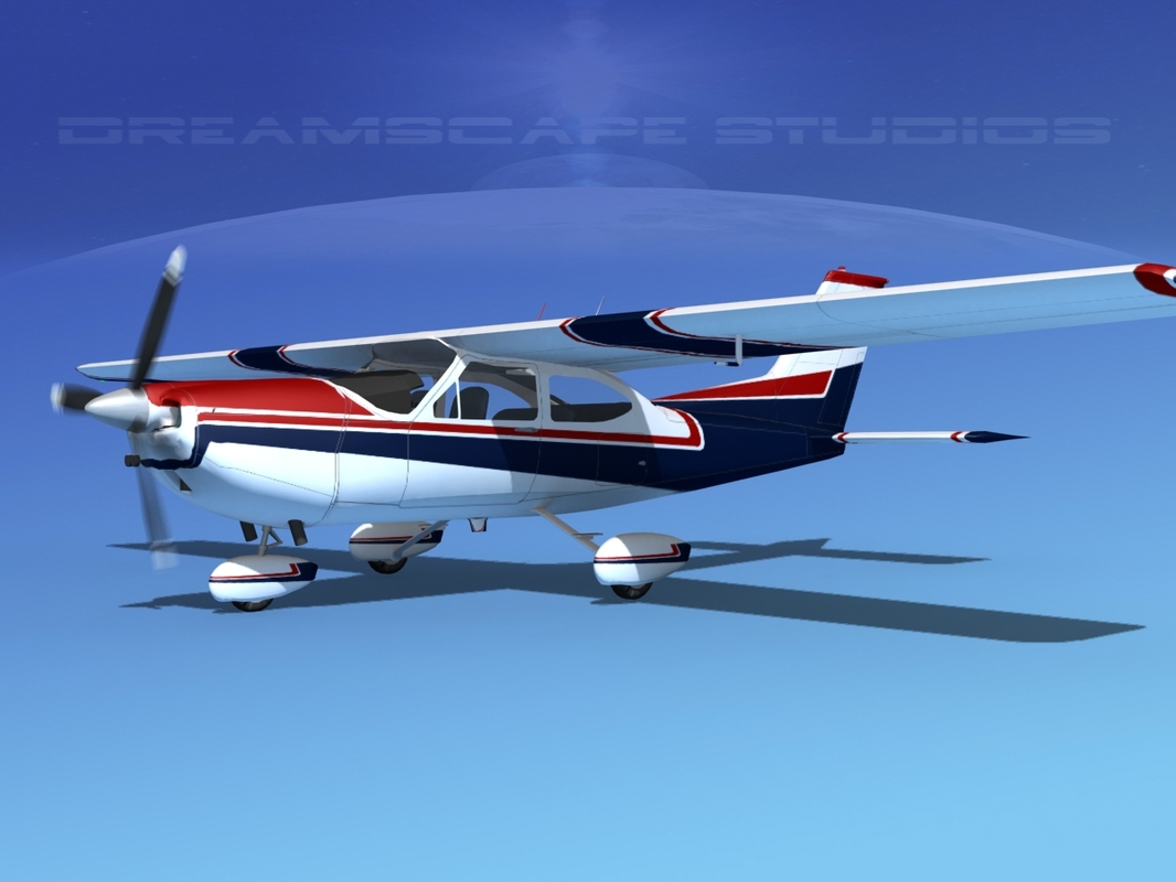 3d cessna 177 cardinal model