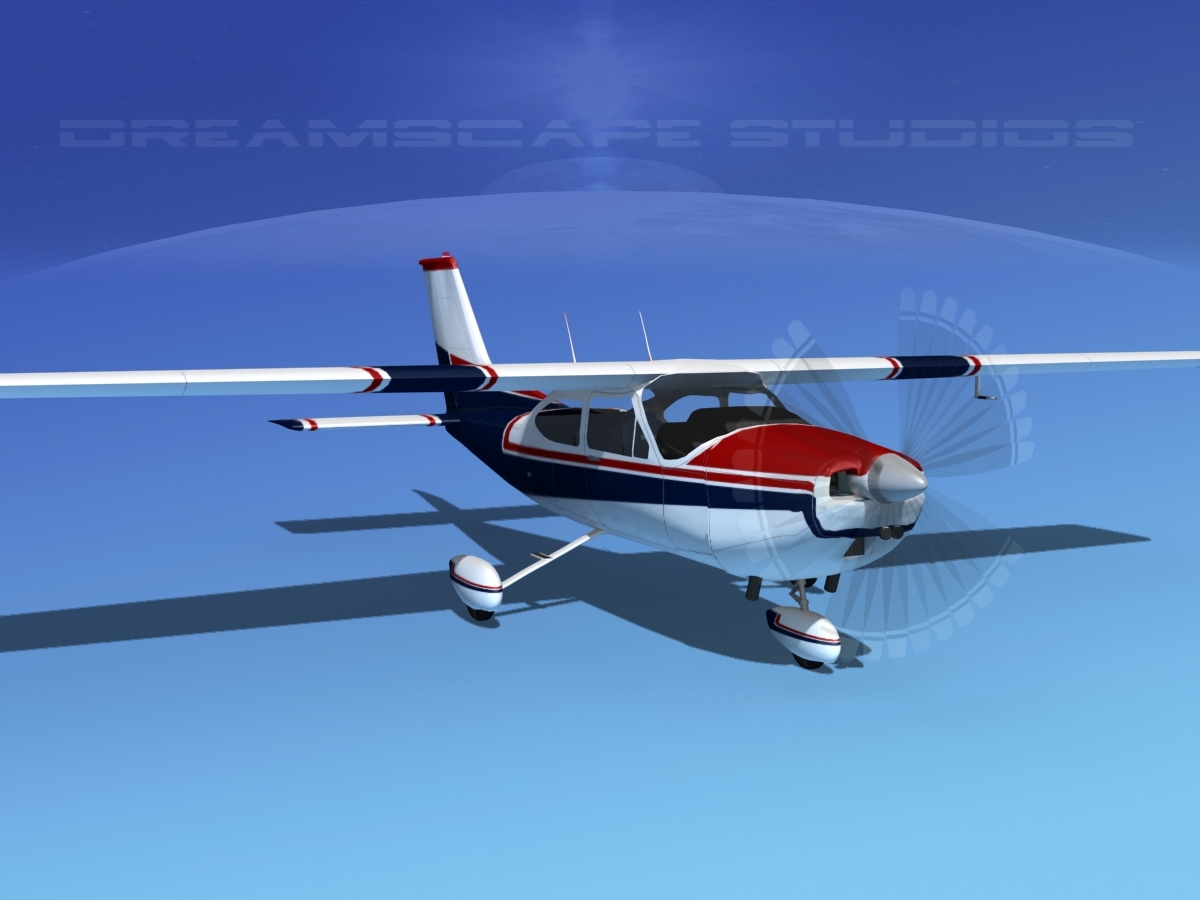 3d cessna 177 cardinal model