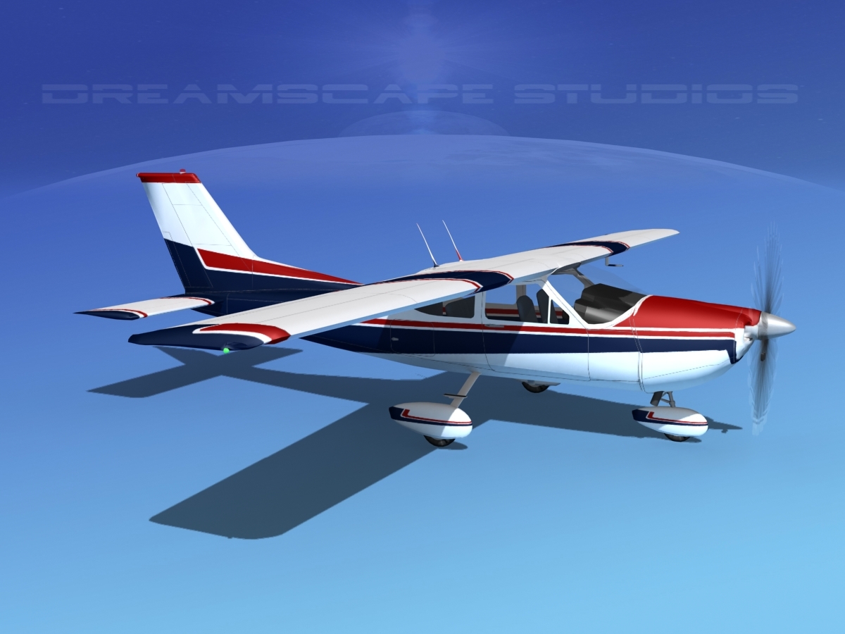 3d cessna 177 cardinal model