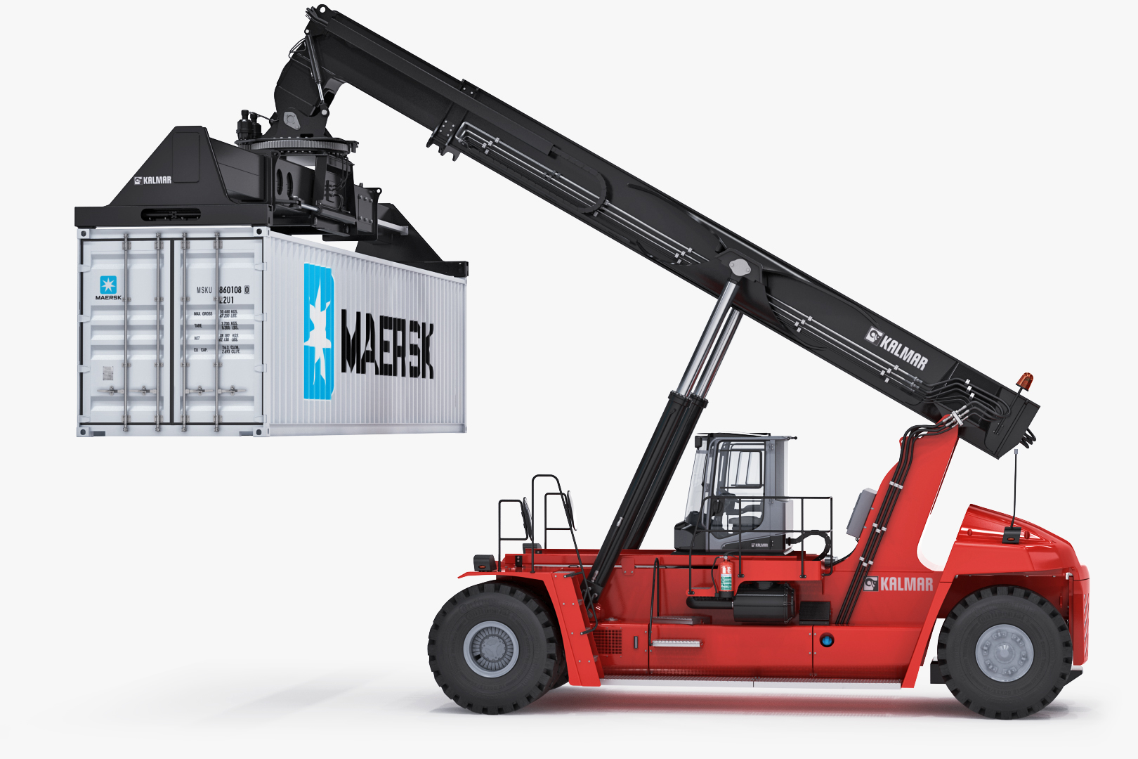 3dsmax reachstacker kalmar