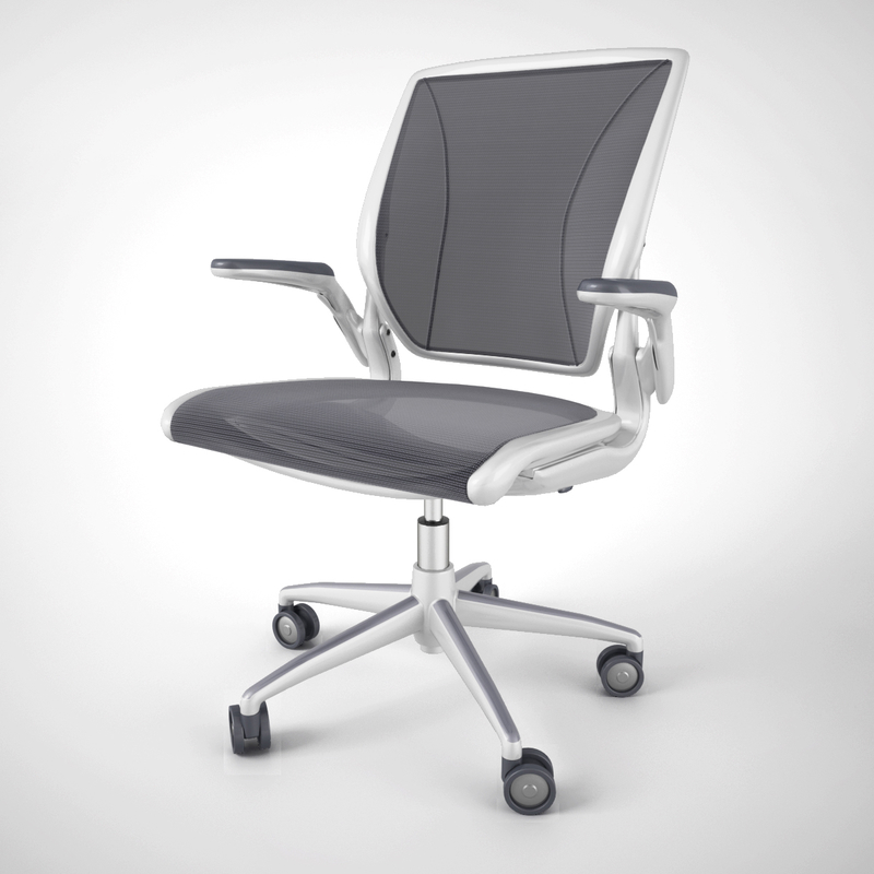 humanscale diffrient world chair 3d model