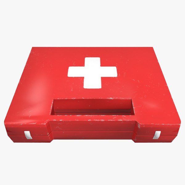 medkit kit 3d obj