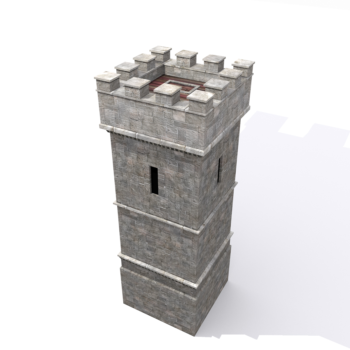 max medieval square castle tower