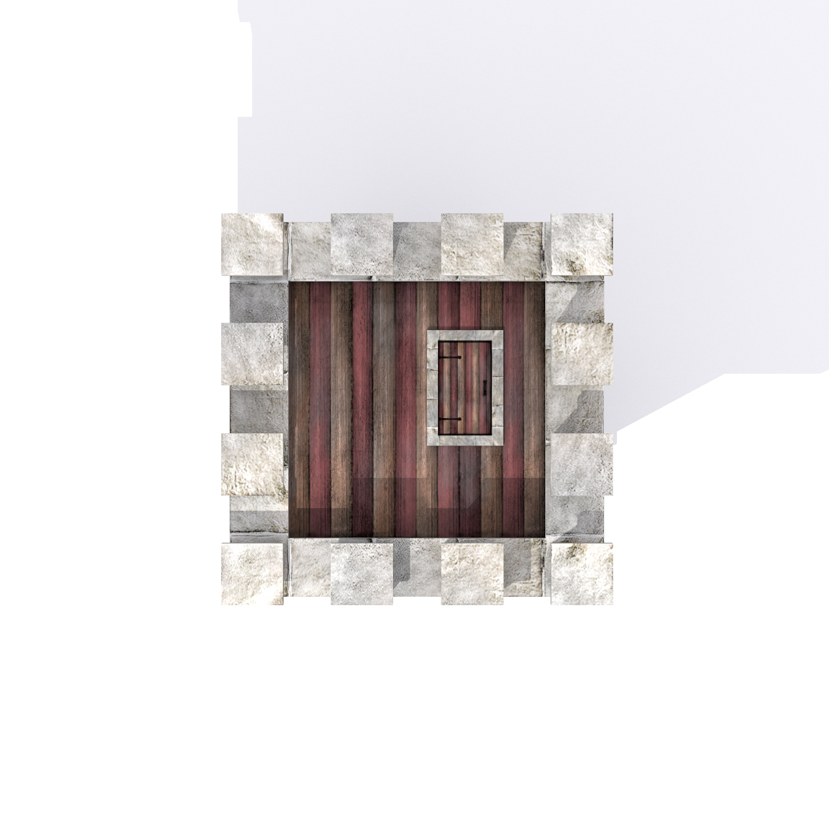 max medieval square castle tower