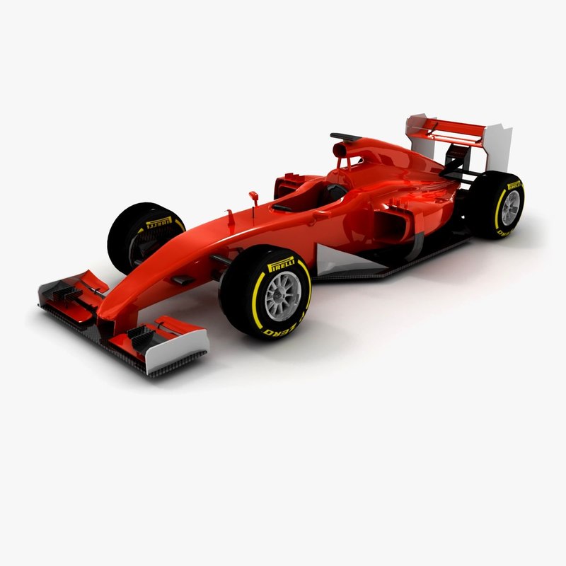 3d model generic formula 1 2015