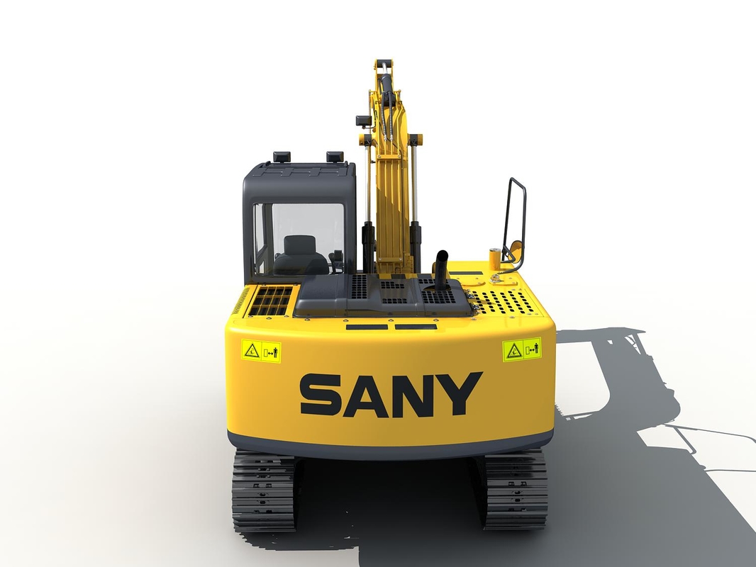3d max excavator sany