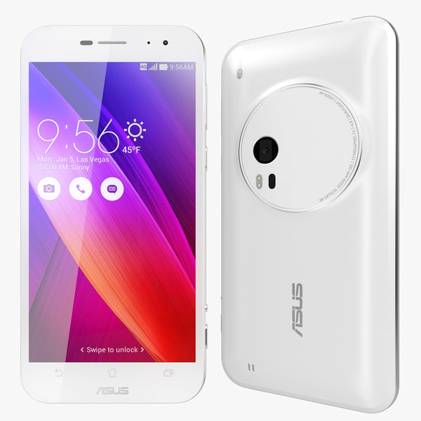 3d model realistic asus zenfone zoom