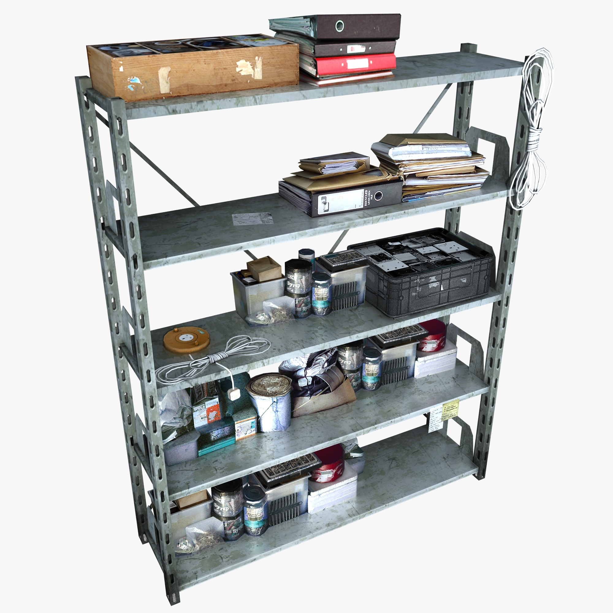 metal shelving clutter 2 max