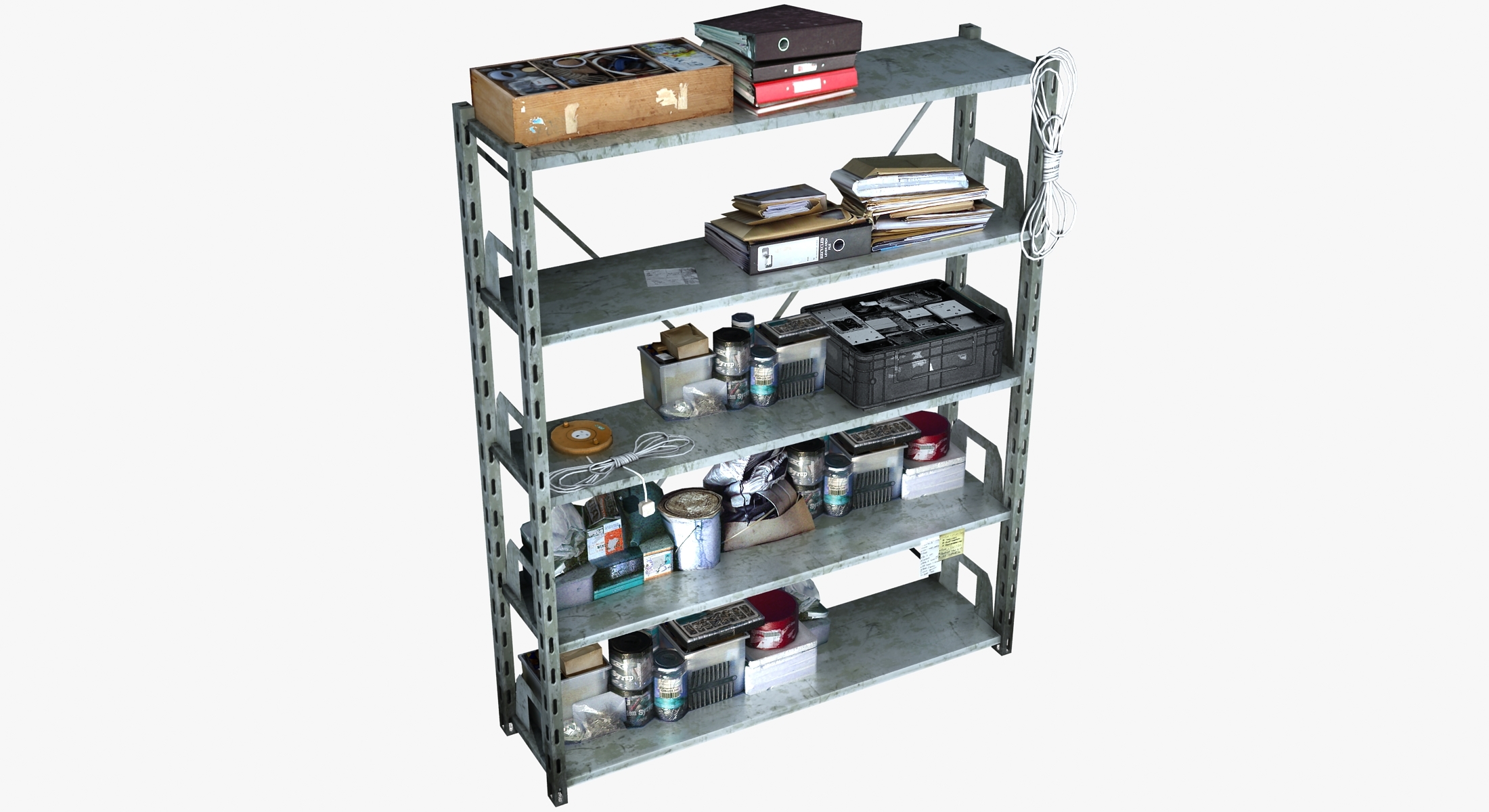 metal shelving clutter 2 max