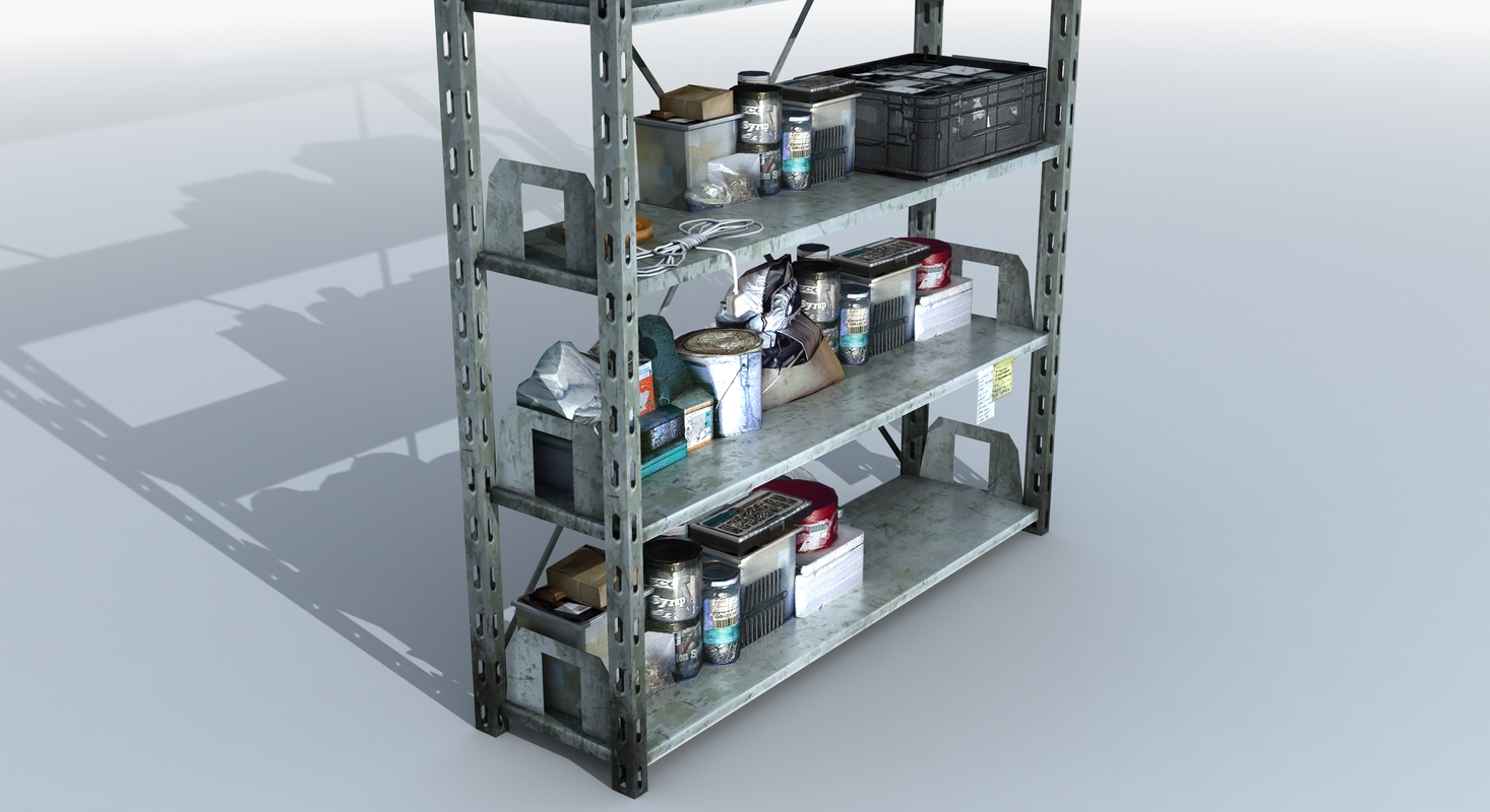 metal shelving clutter 2 max