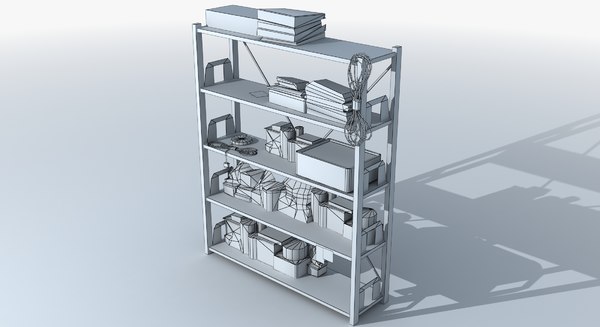 metal shelving clutter 2 max