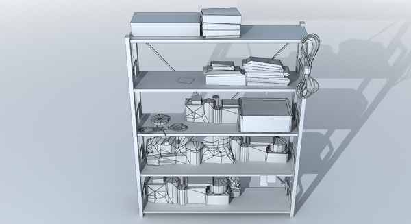 metal shelving clutter 2 max
