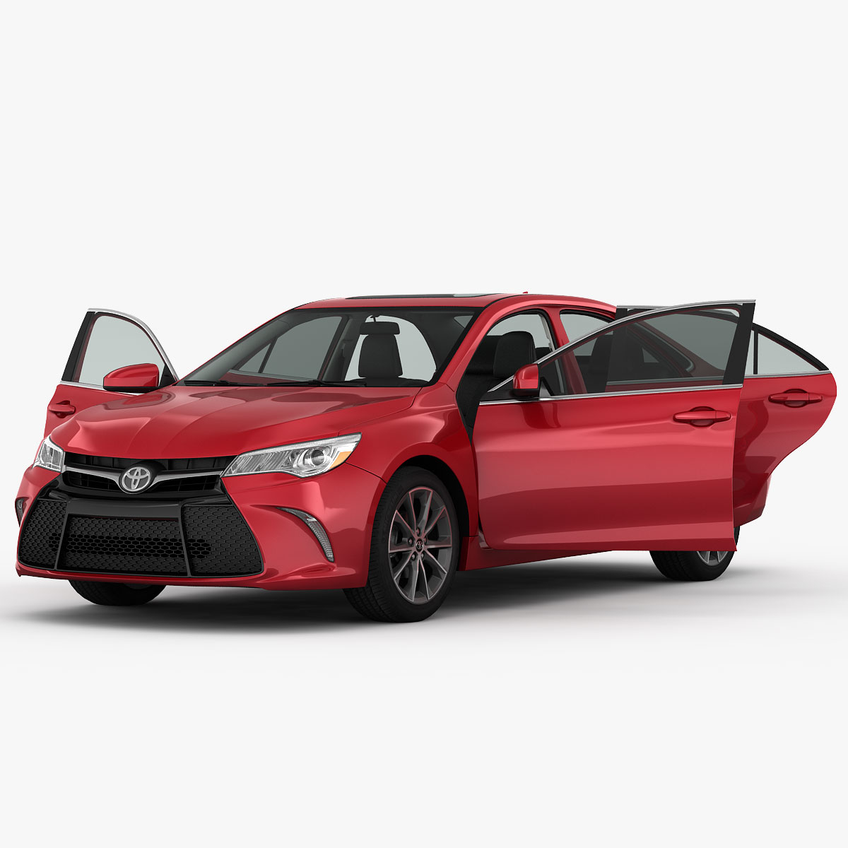 toyota camry sedan 3d max