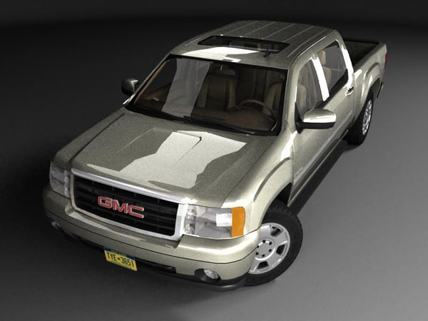 GMC Sierra CrewCab（GMT900）3D模型 - TurboSquid 911750