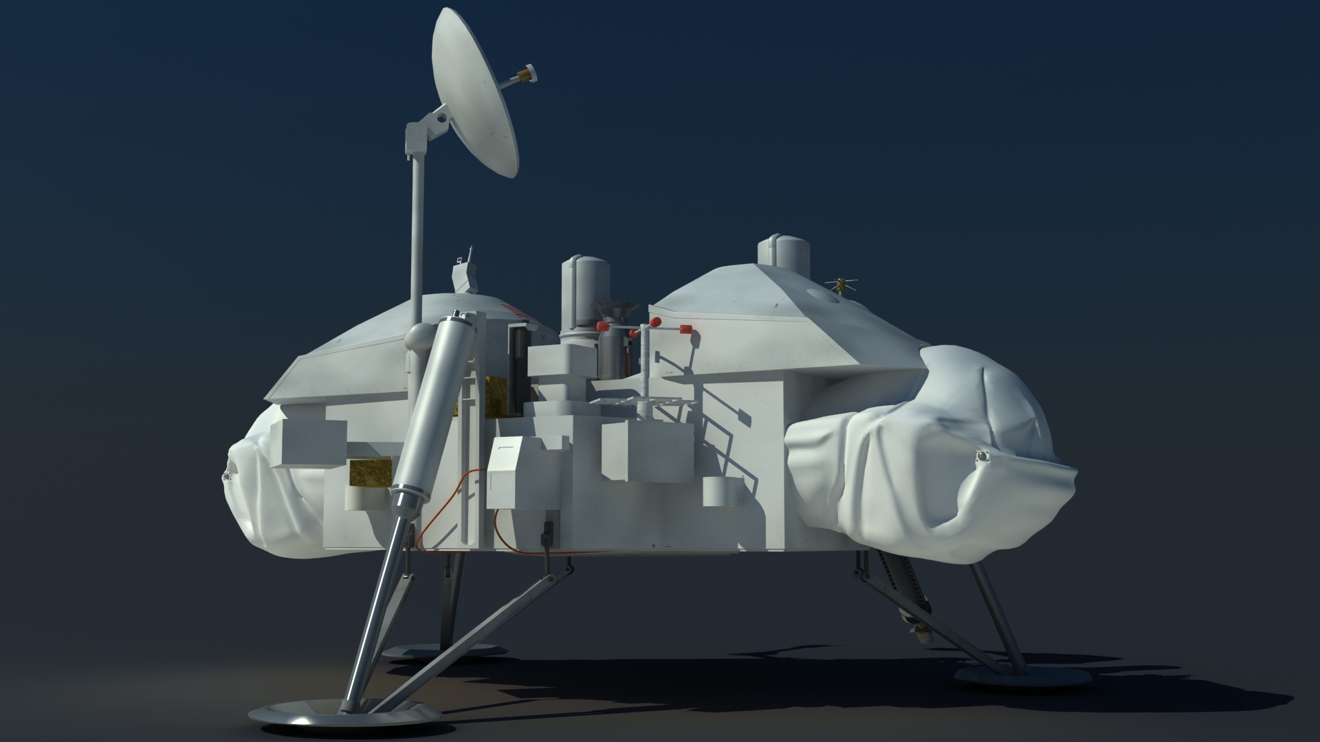 mars viking lander 3d 3ds