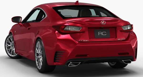 3d model 2015 lexus rc
