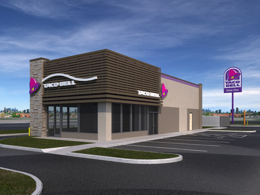 3d model taco bell