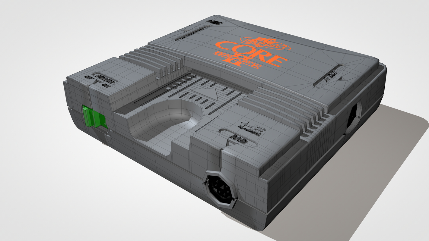 3d pc engine core grafx model