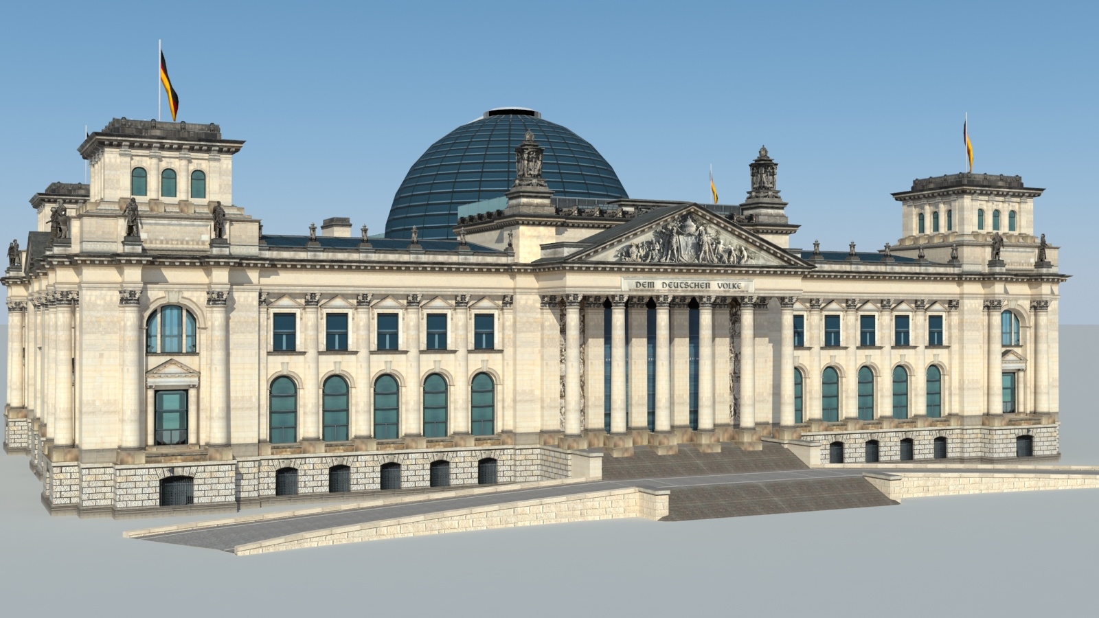 Reichstag Model 3D - TurboSquid 912316