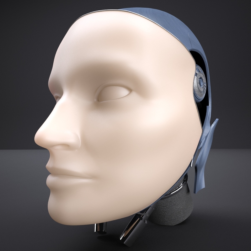 robot head max