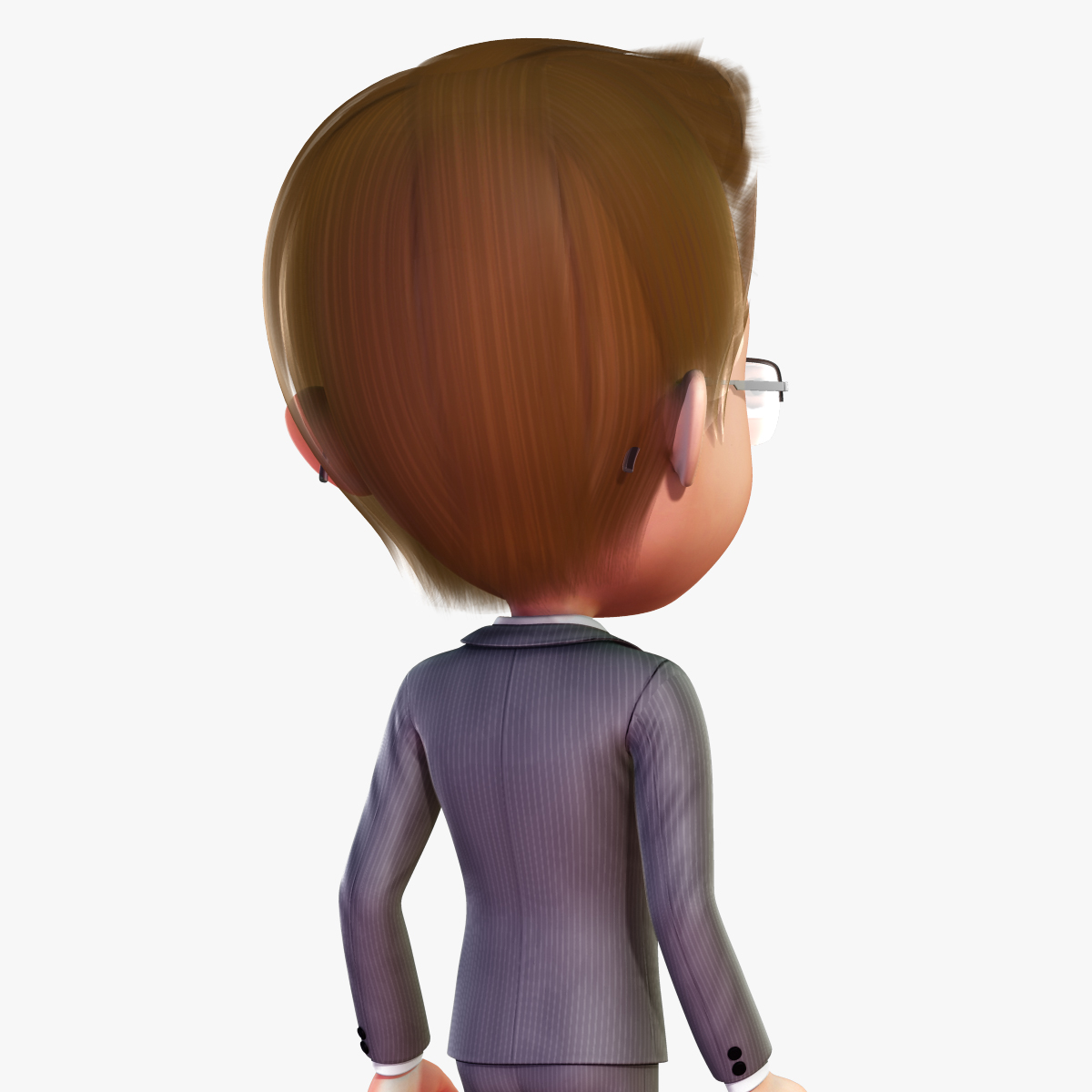 3d crtoon chrcter model