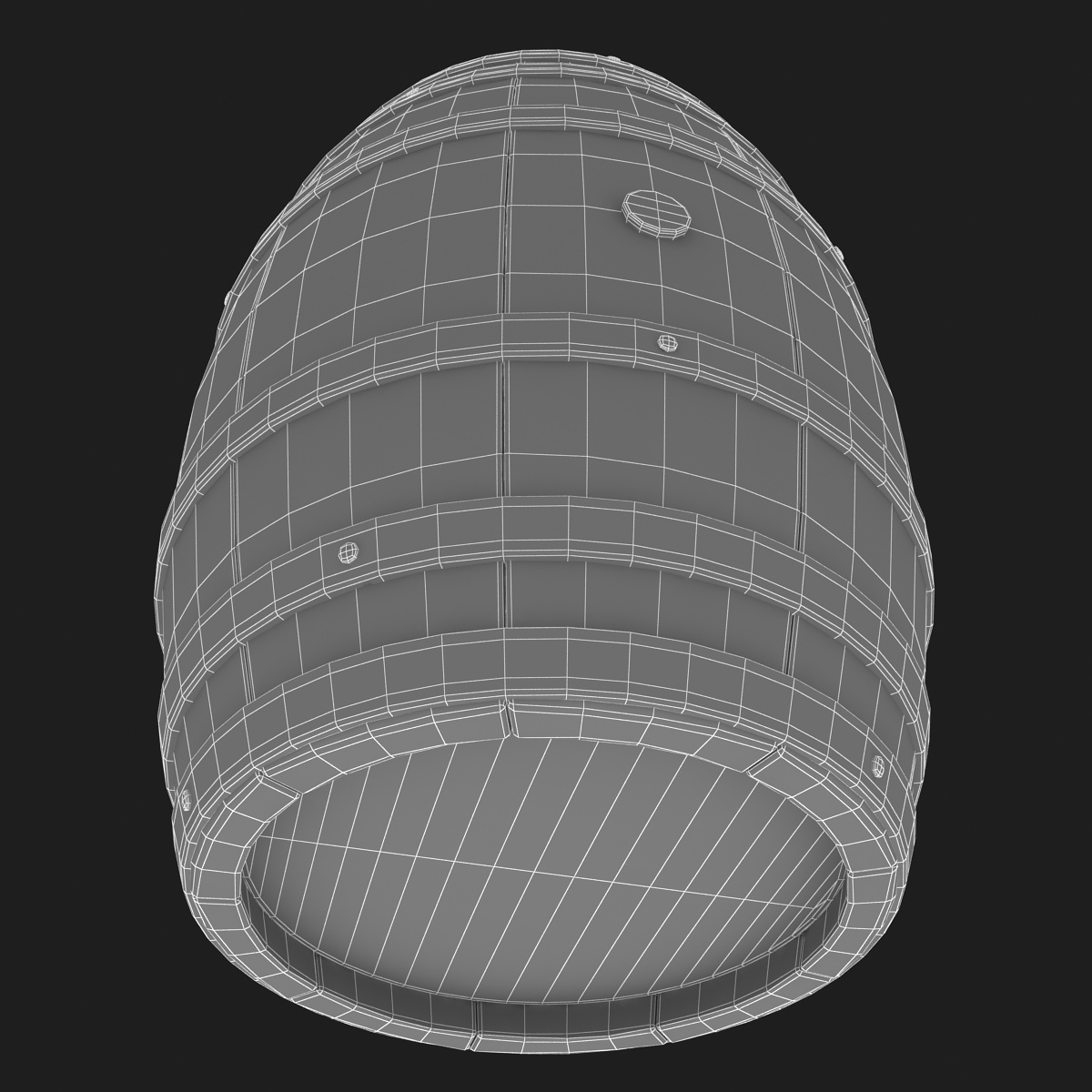 3d realistic barrel
