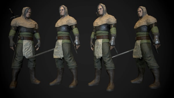 modelo 3d El vagabundo - TurboSquid 912889