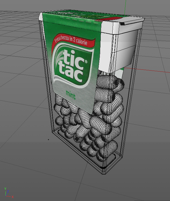 tic tac 3d c4d