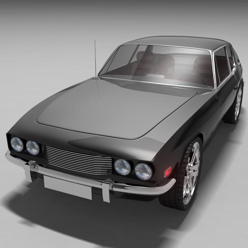 jensen interceptor 3d model