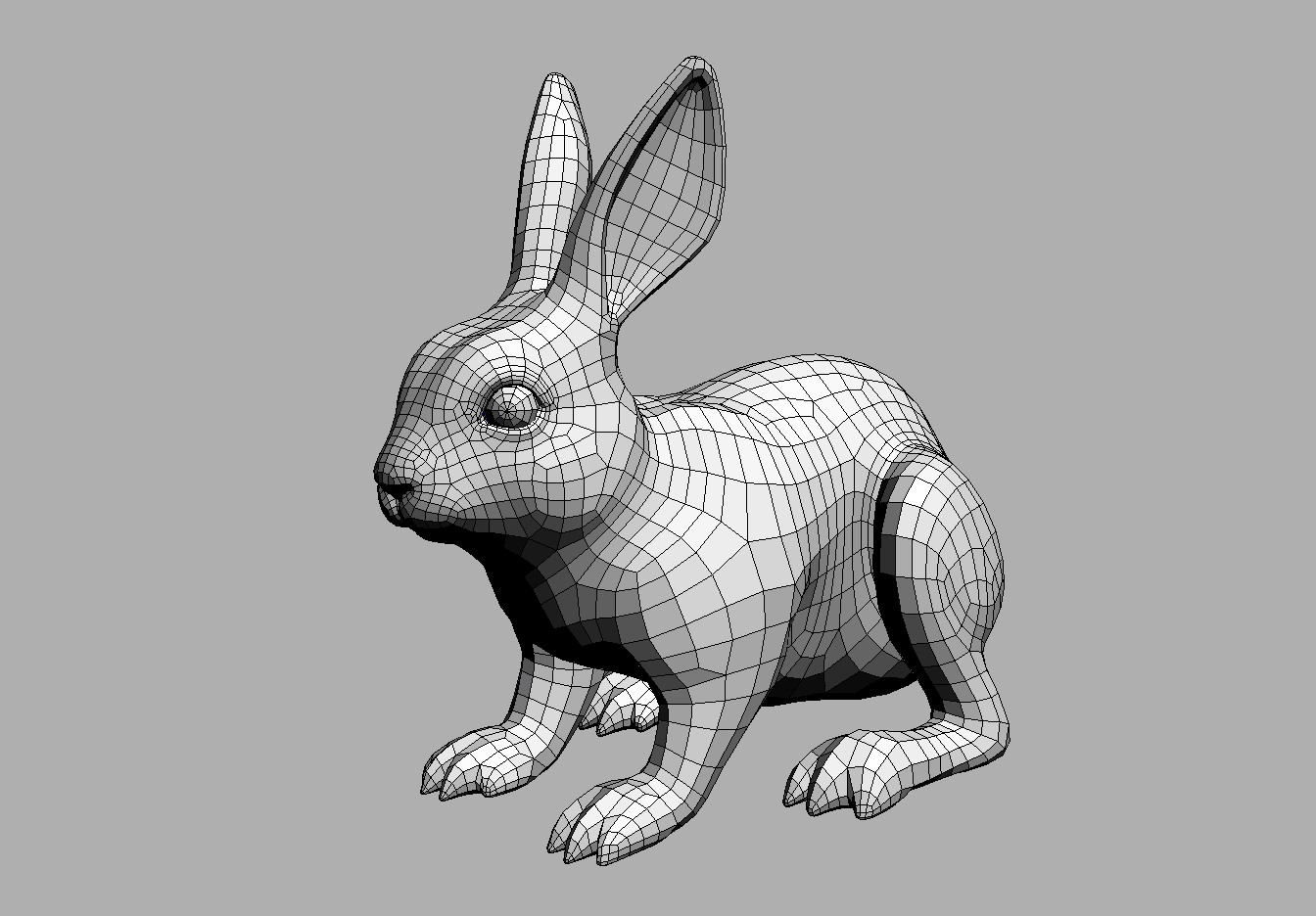 3d model rabbit