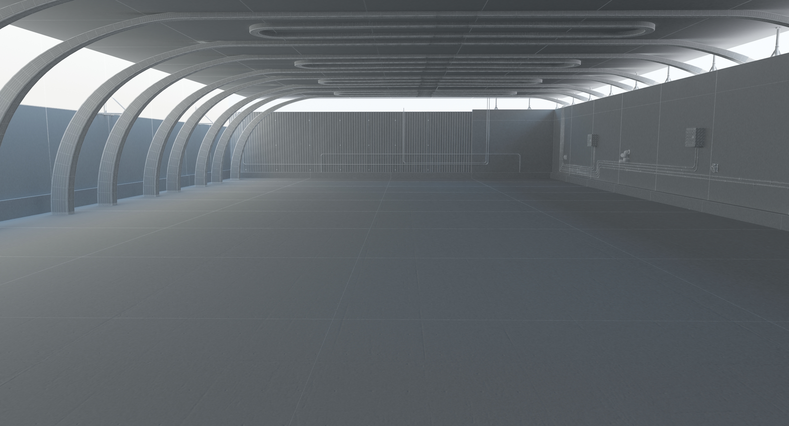 hangar car presentation max