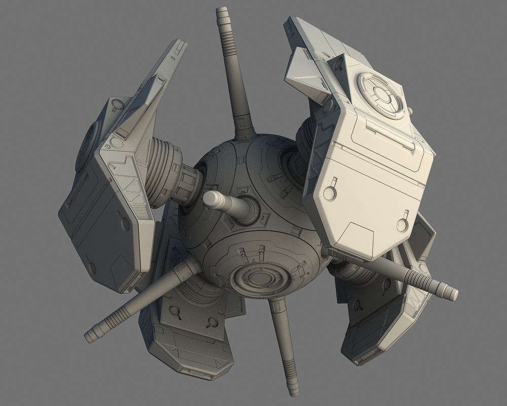 drone spy 3d model