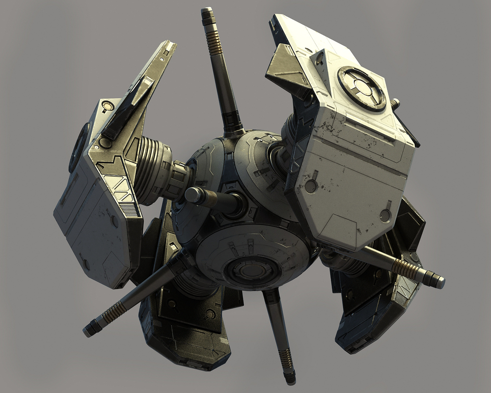 drone spy 3d model
