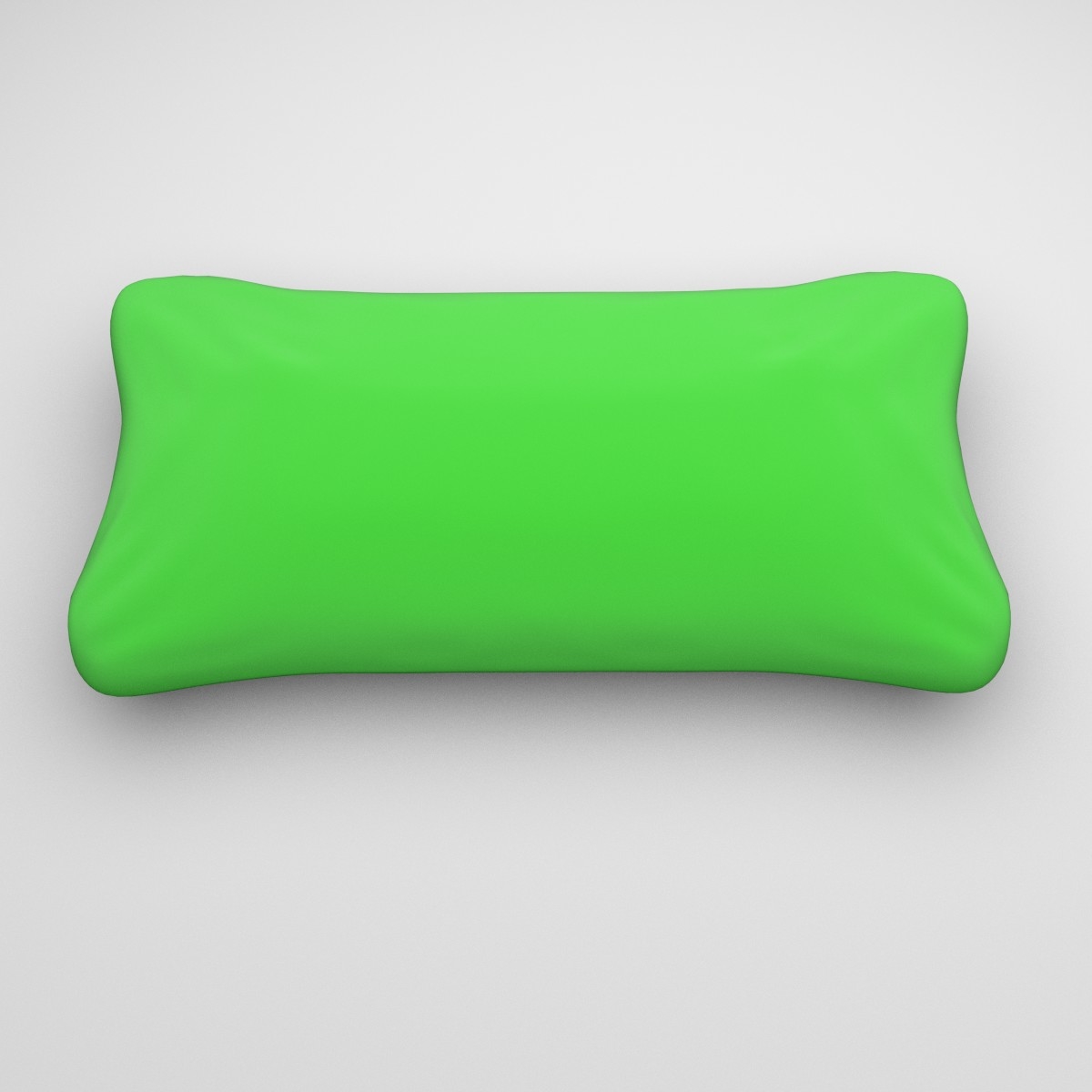 3d blend simple pillow