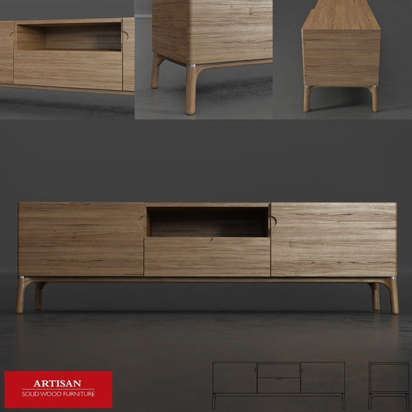 3d model kina bosa table lamp