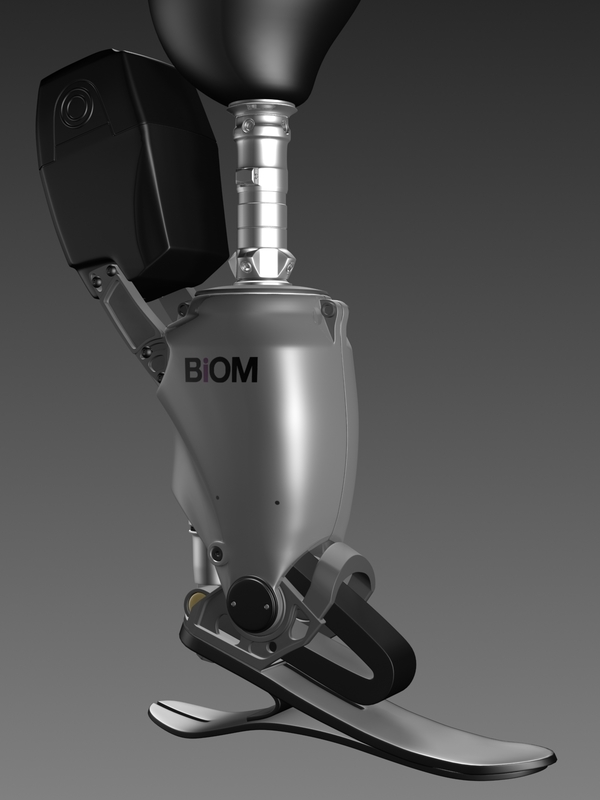 3d prosthetic leg model