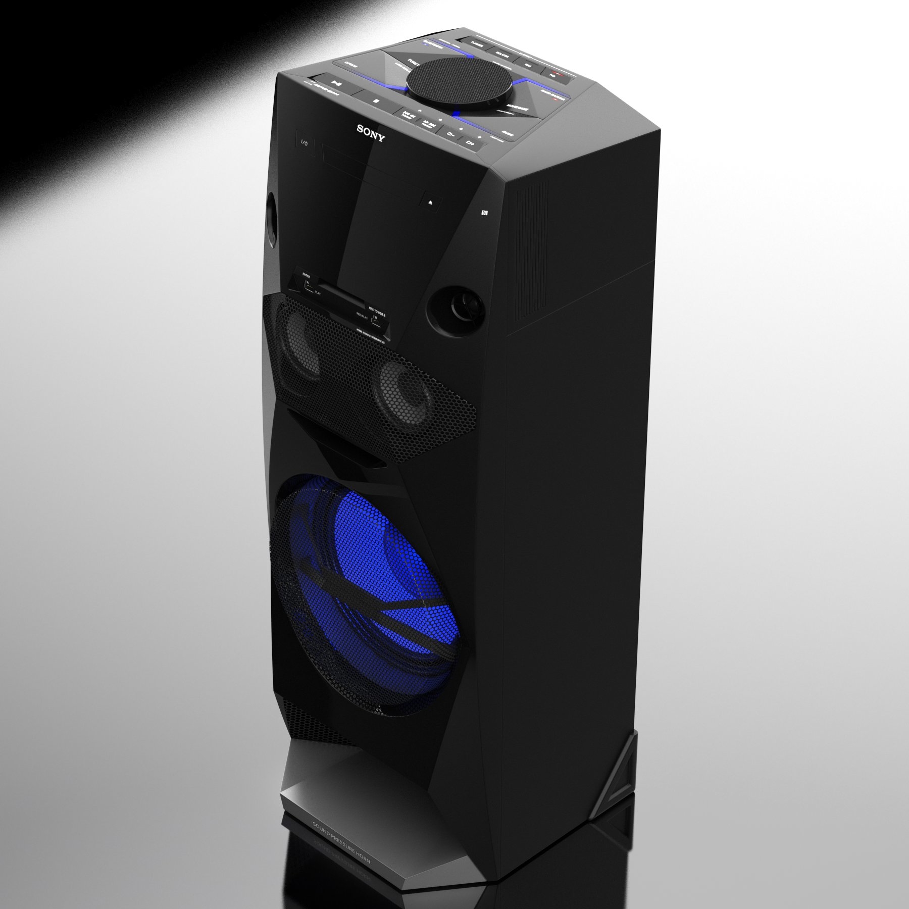 Sony MHC-V5 Modelo 3D - TurboSquid 913992