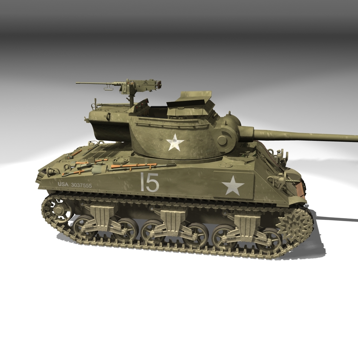 3ds max tank destroyer m36b1