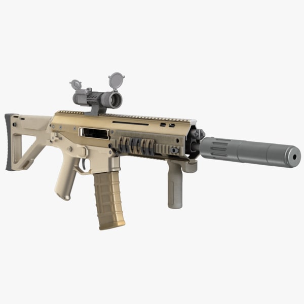 3d max acr rifle