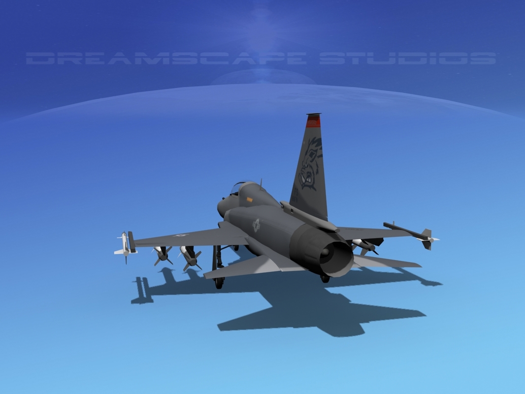 3d northrop tigershark f-20 fighter