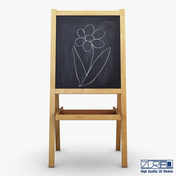 3d ikea mala easel