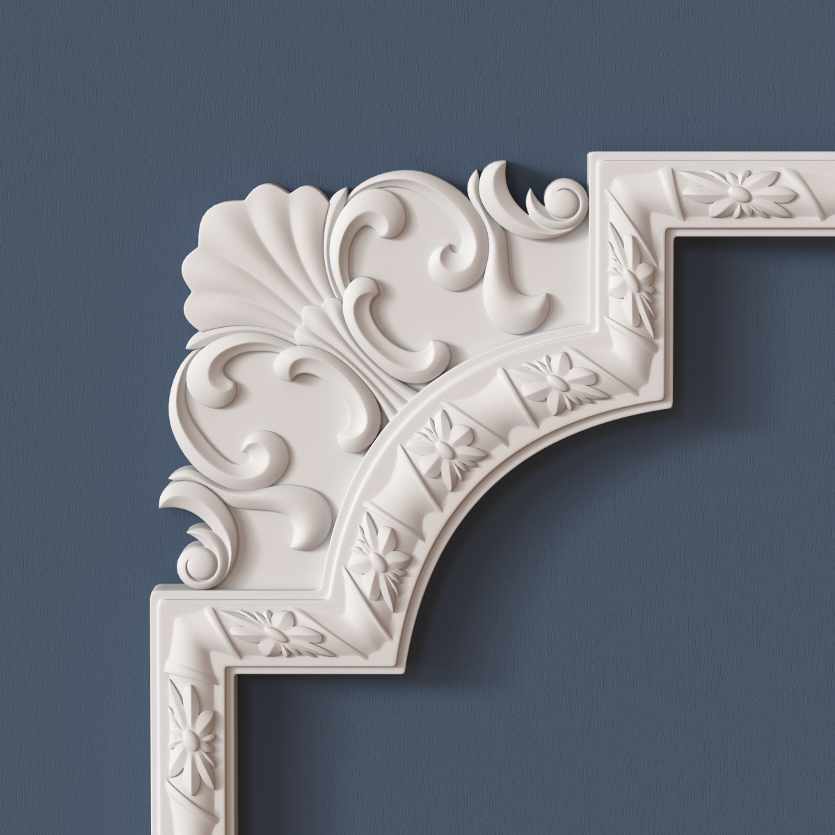 molding corner 3d max