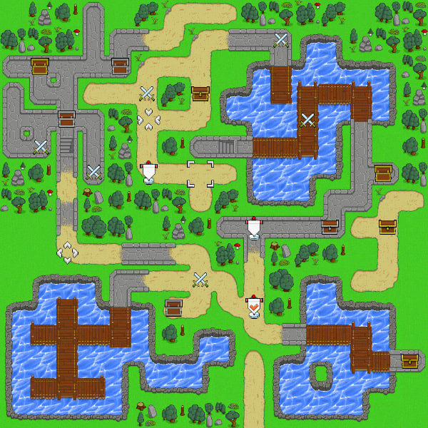 Texture Photoshop pixelart map mobile