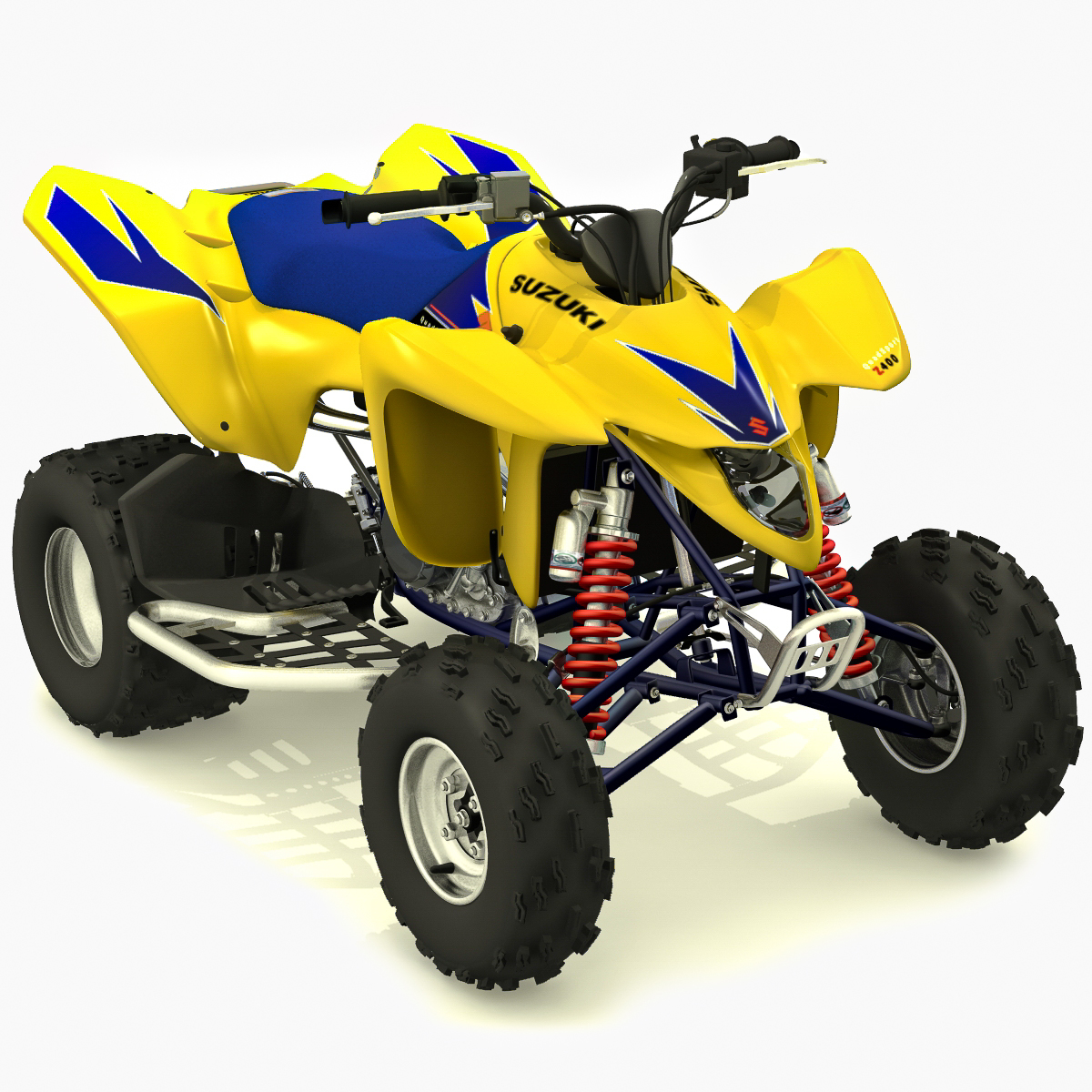 3d suzuki ltz-400 quad model