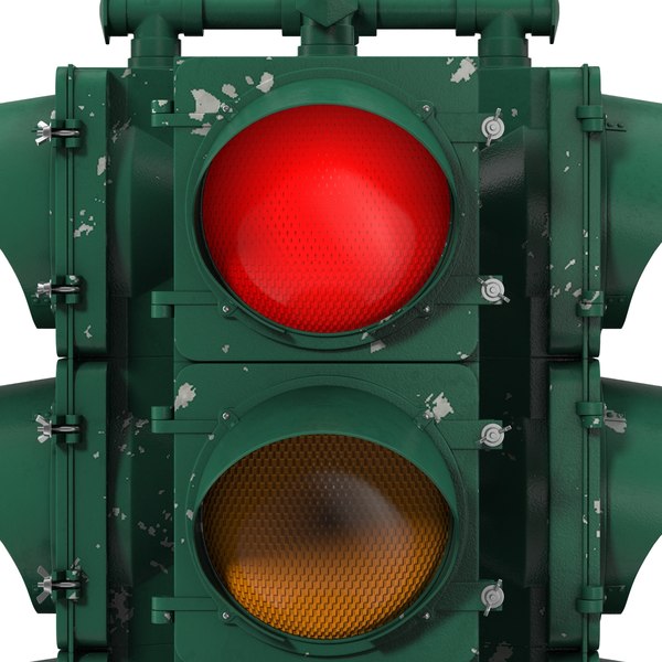 3d model stop light